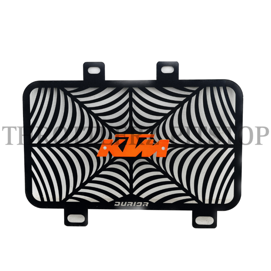KTM RADIATOR GUARD SPIDER LOGO – Performance Bikes