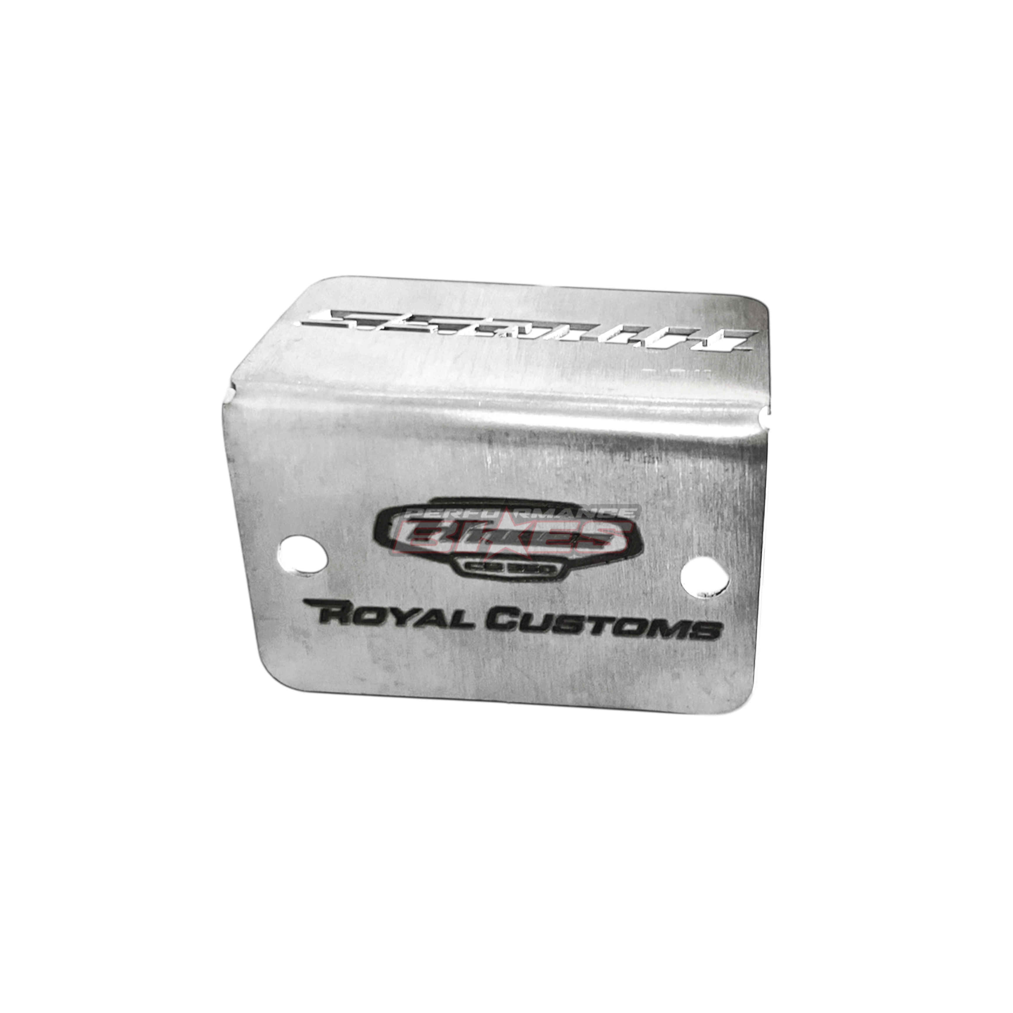 HONDA H’NESS FRONT DISC OIL CAP -SILVER – Performance Bikes